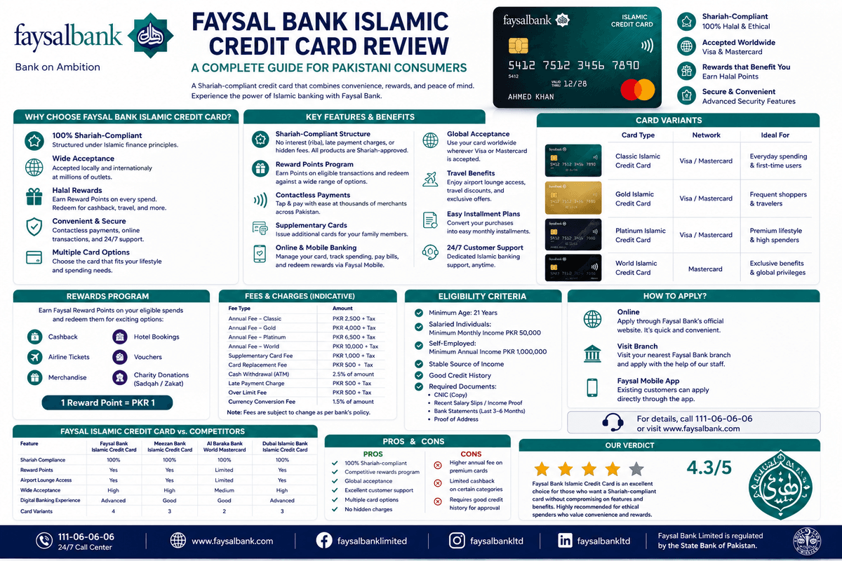 Best Credit Cards in Pakistan for 2025: A Complete Comparison | SWYPE